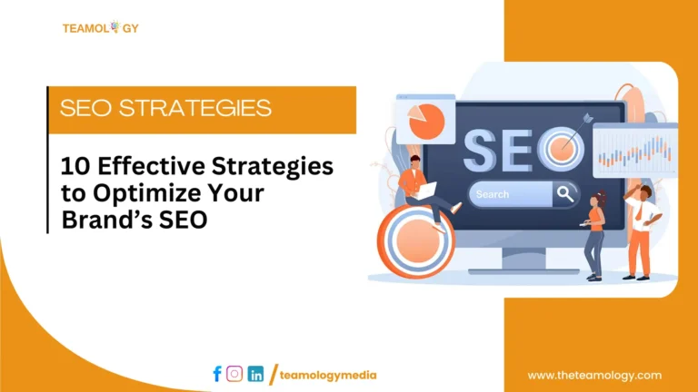 10 Effective SEO Strategies to Optimize Your Brand's Visibility
