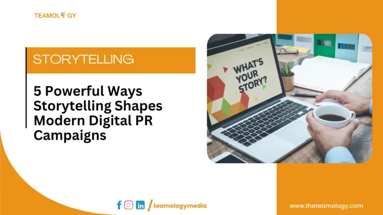 The Role of Storytelling in Modern Digital PR Campaigns The Role of Storytelling in Modern Digital PR Campaigns